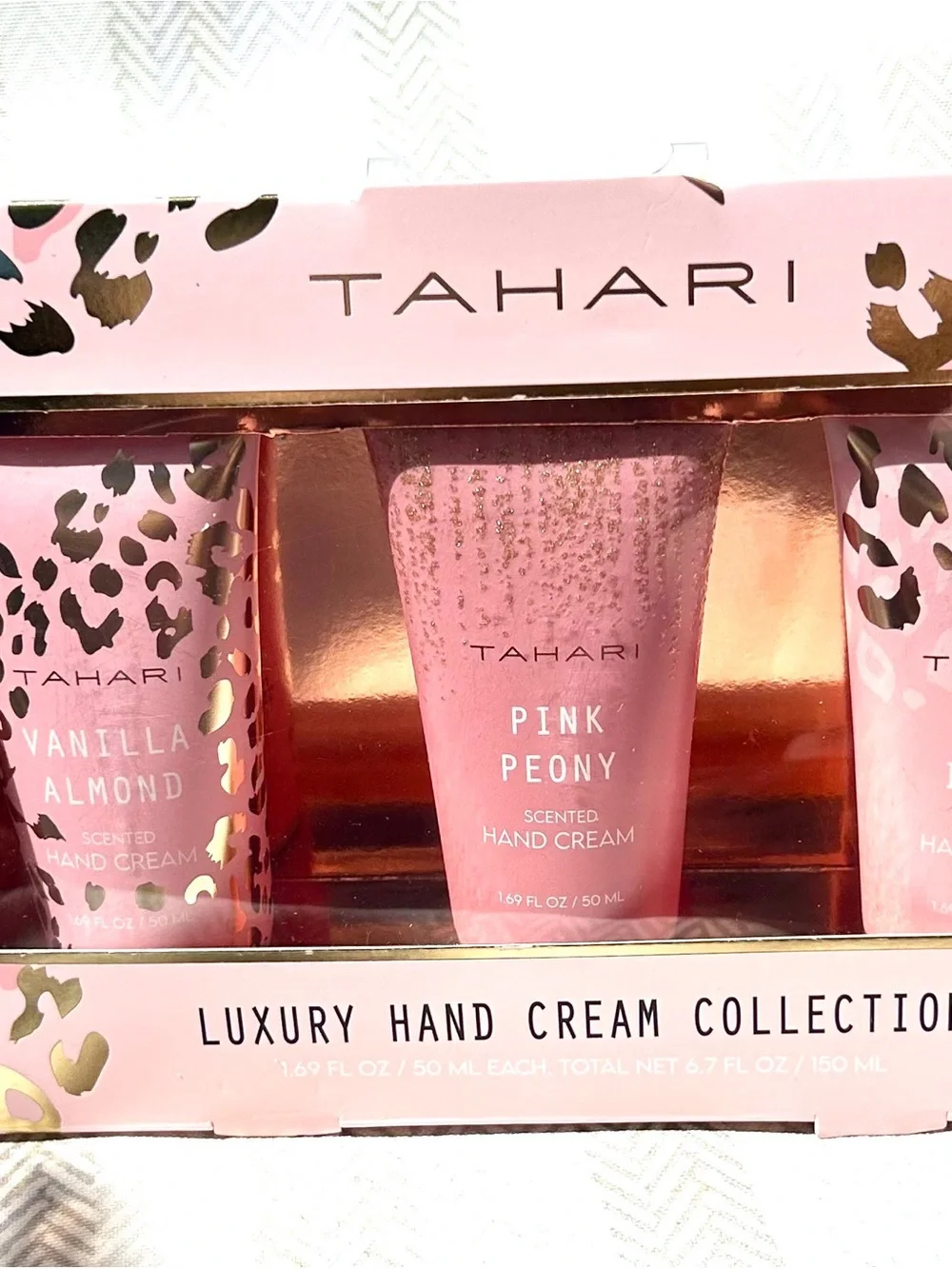 Tahari | Bath & Body | Tahari Pink Floral Hand Cream Trio | Poshmark